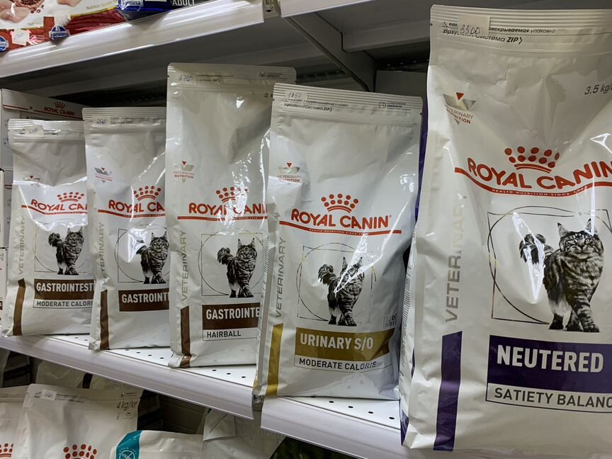 Корм для кошек royal canin гастро и уринари