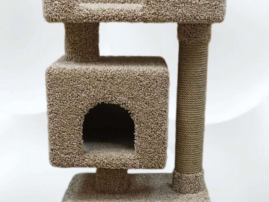 Домик для кошки с когтеточкой