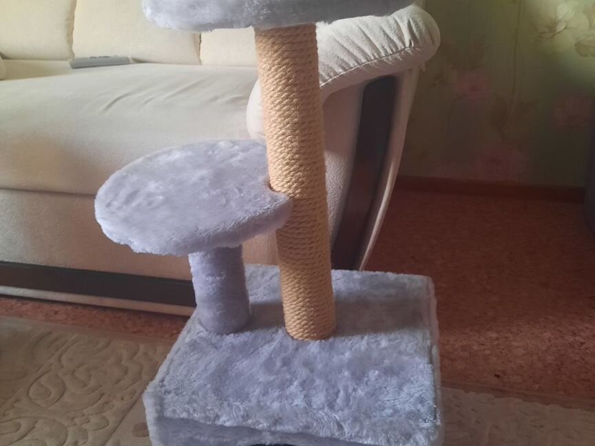 Домик для кота с когтеточкой