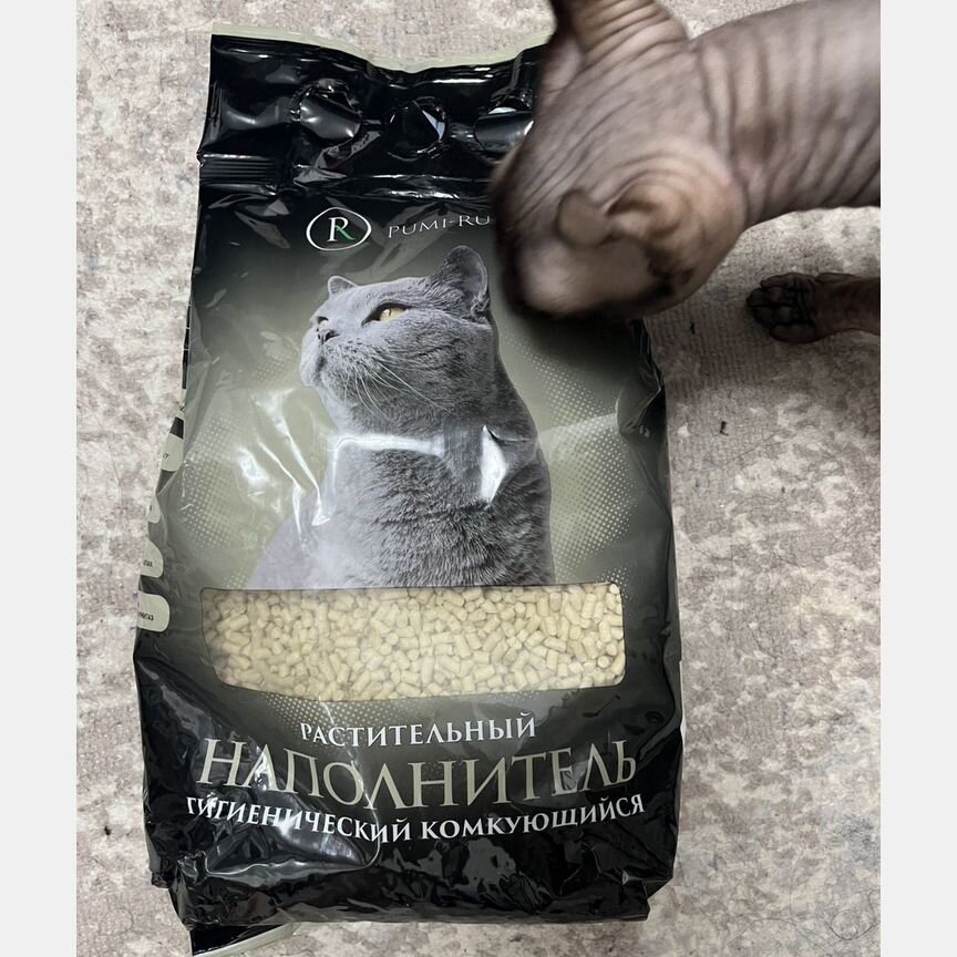 Наполнитель для кошачьего туалета