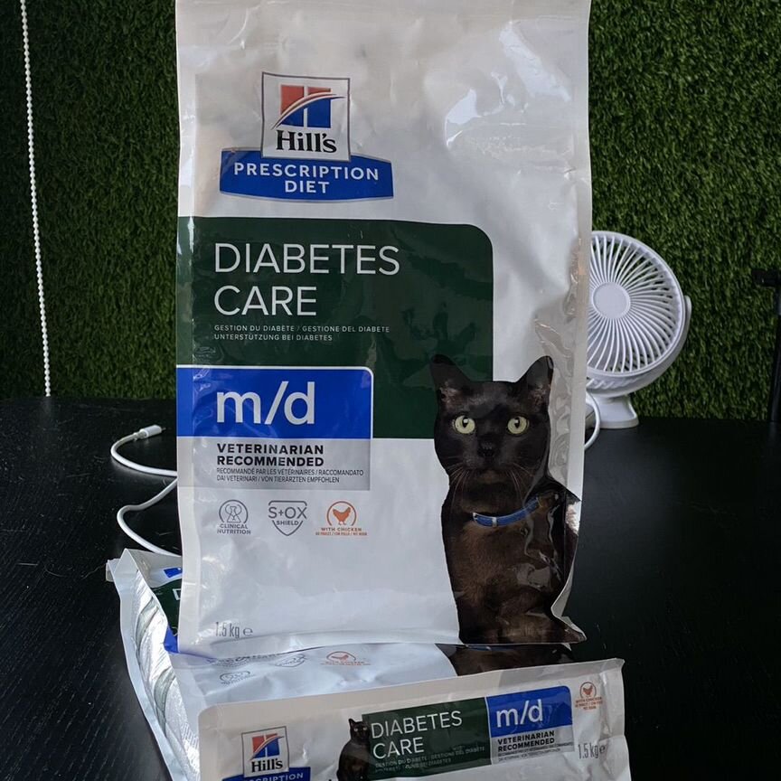 Корм для кошек hills M/D diabetic care, 1,5 кг