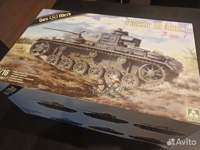 1/16 Das Werk / Takom Panzer III J купить в Москве | Хобби и отдых | Авито