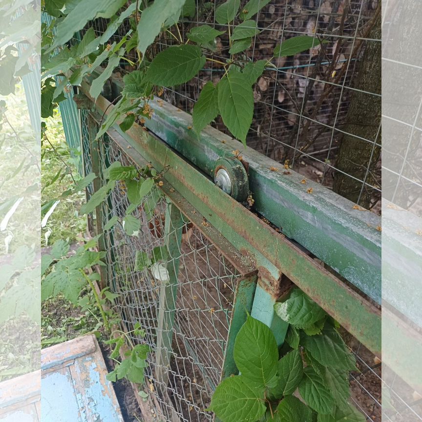 Задвижка дверь для вольера