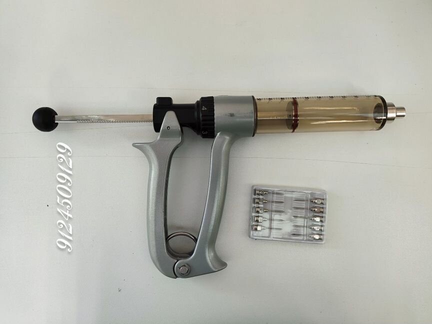 Шприц вакцинатор для животных (крс, мрс, свиней)