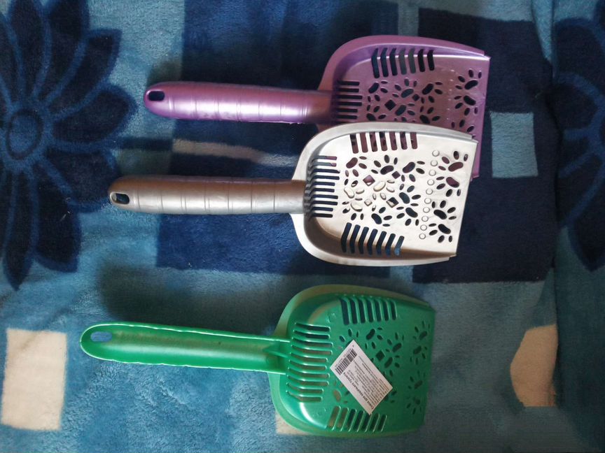 Совок для уборки кошачьего туалета