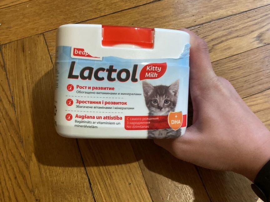 Кошачье молоко сухое