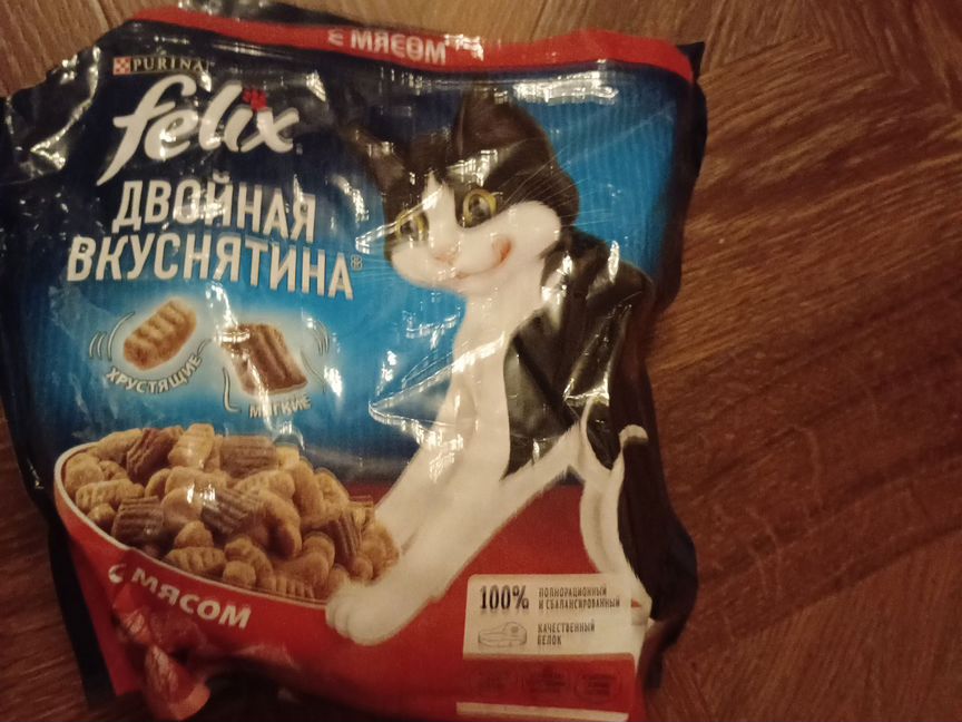 Сухой корм для кошек Феликс