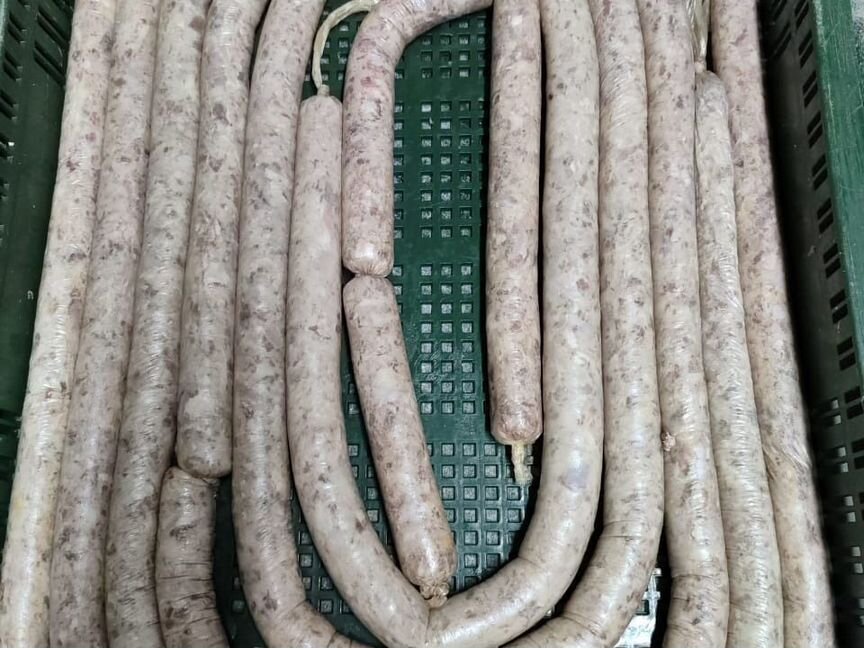 Конская колбаса для собак