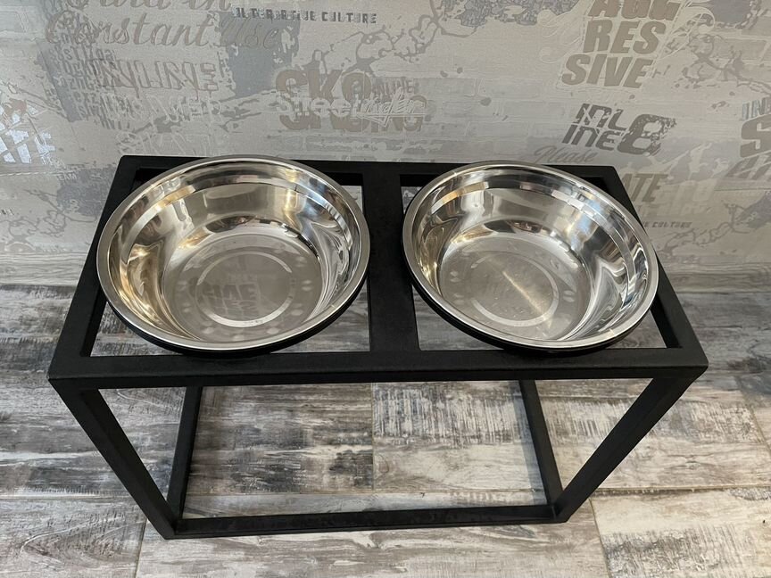 Подставка под миски для собак