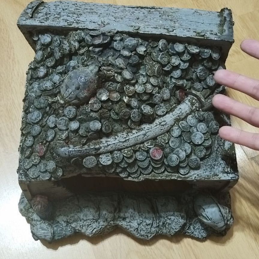 Грот для аквариума, укрытия для рыб