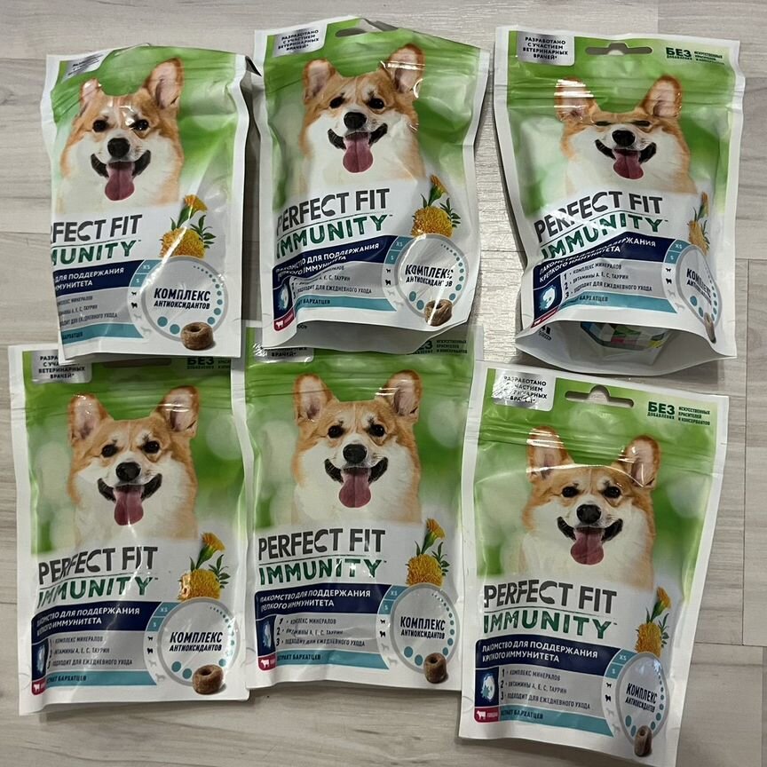 Лакомство для собак perfect FIT immunity 6шт х 90г