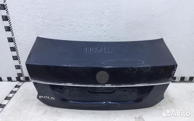 Крышка багажника Volkswagen Polo 5 Sedan не под за купить в Москве VAG ...
