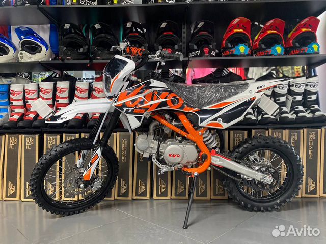 Питбайк Kayo Basic TT125 (кикстартер) купить в Набережных Челнах | Транспорт | Авито