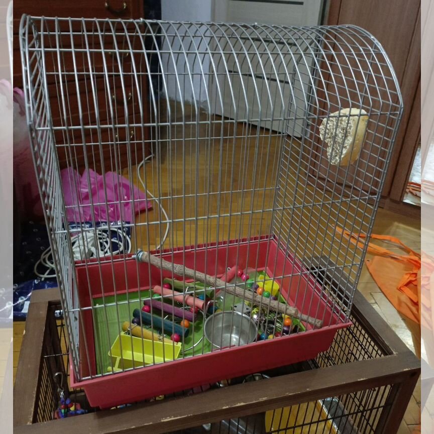 Клетка для волнистого попугая