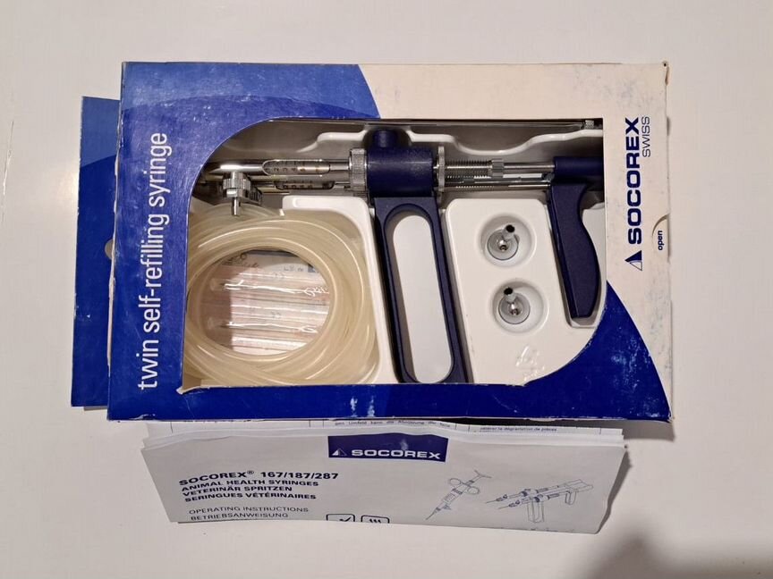 Шприц полуавтоматический Socorex (Сокорекс) 287