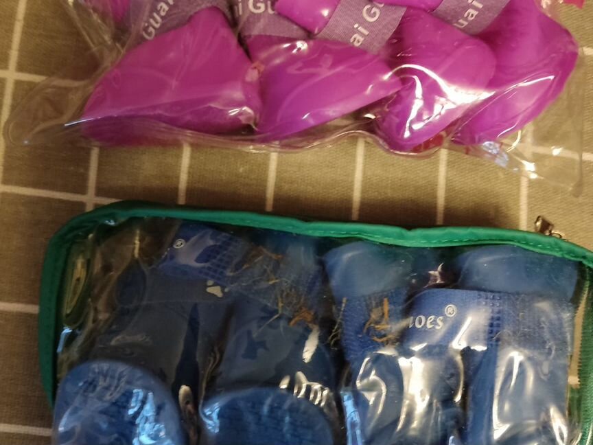 Сапожки для маленькой собачк