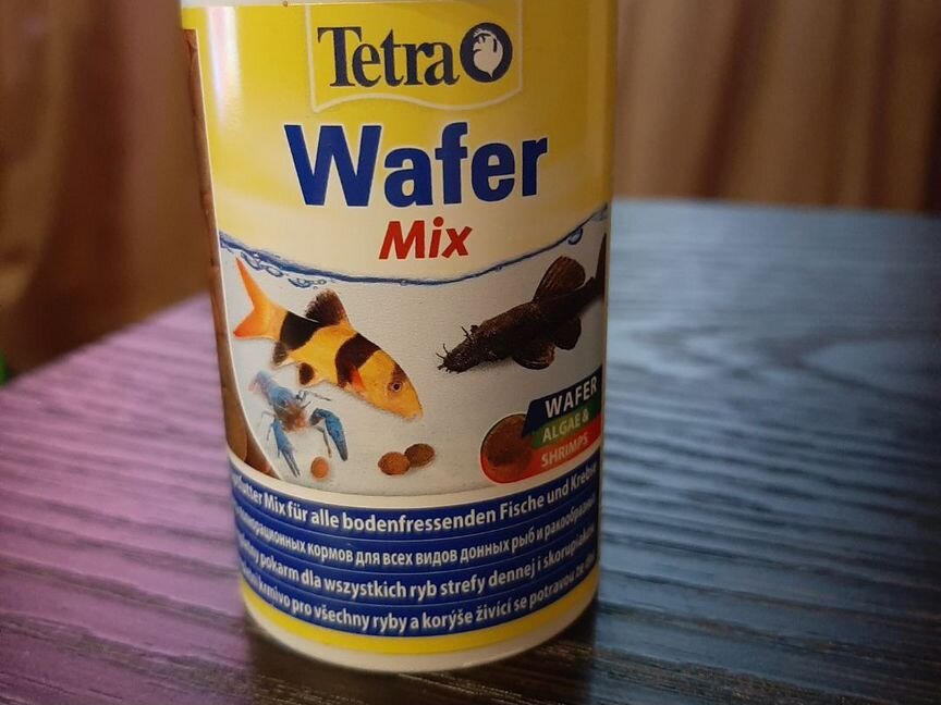 Корм для сомиков tetra water mix