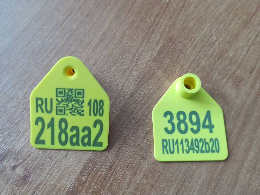 Бирки 40*48 для животных готовые