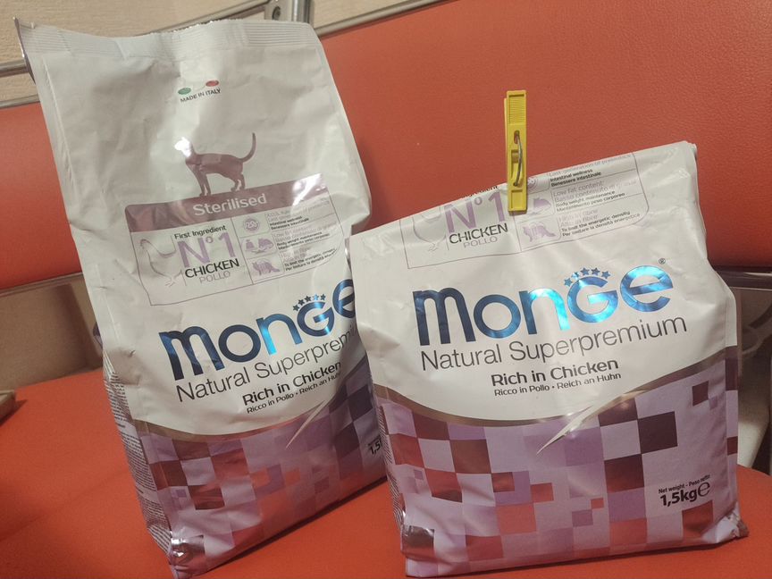 Корм для кошек monge 2,8 кг