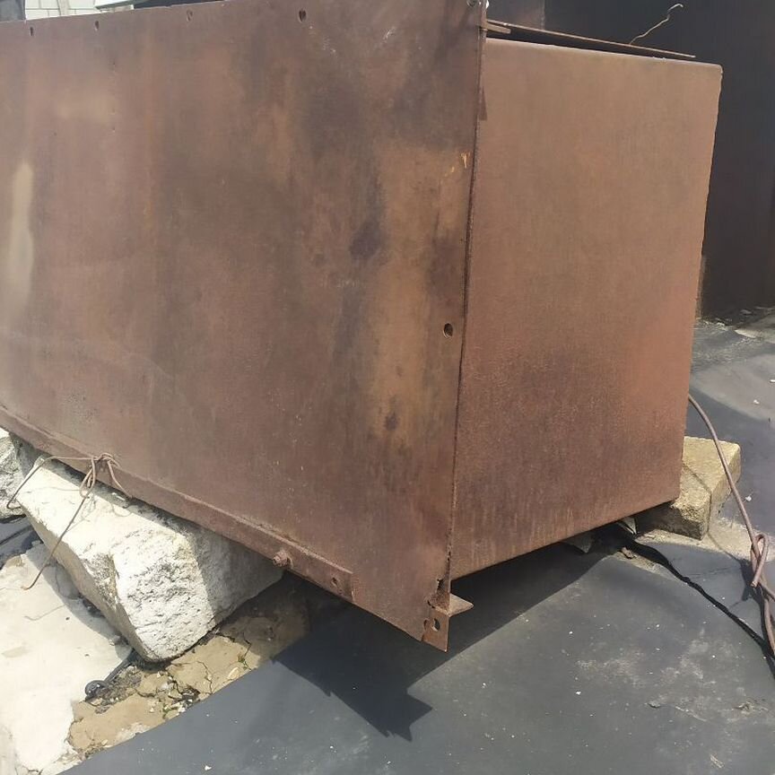 Бак для зёрна металлический