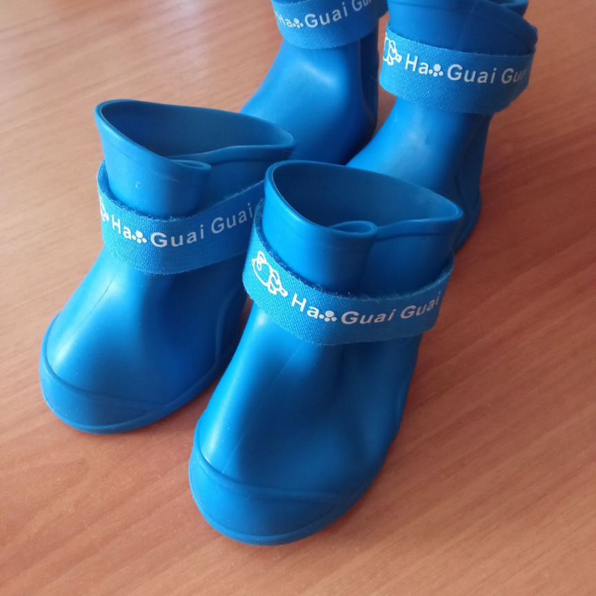 Силиконовые ботинки для собак