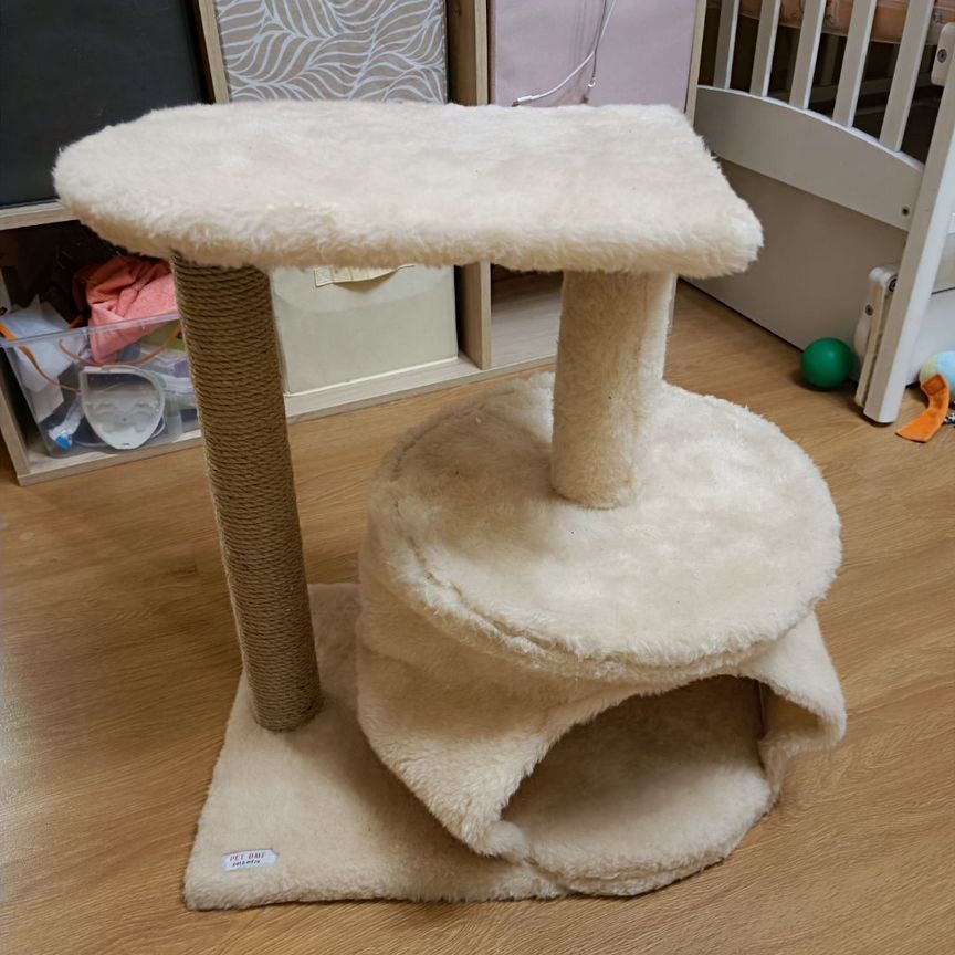 Когтеточка домик для кошки