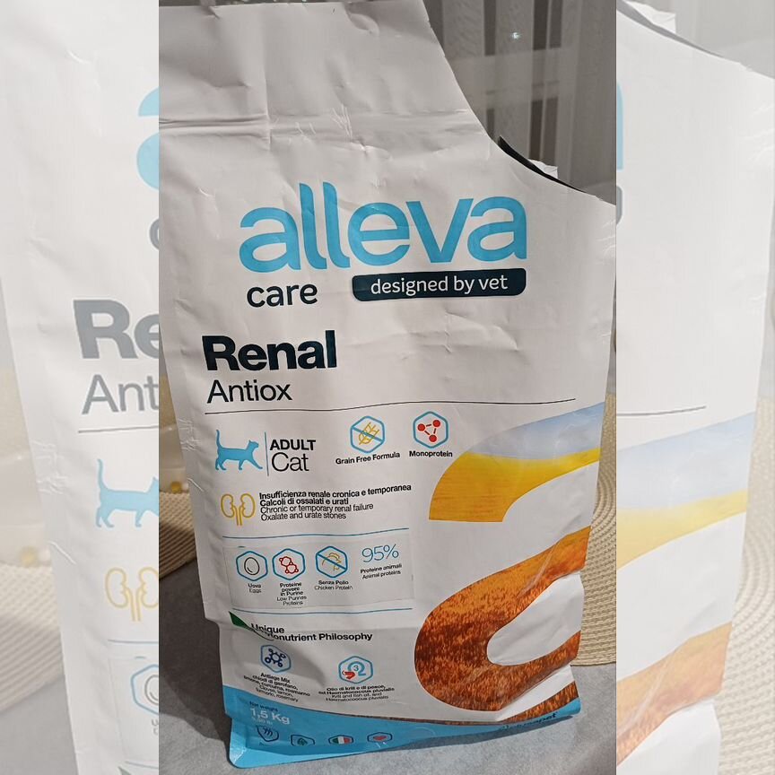 Корм Alleva care Renal-Antiox для кошек