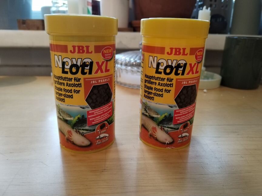 Корм для аксолотля JBL NovoLotl XL