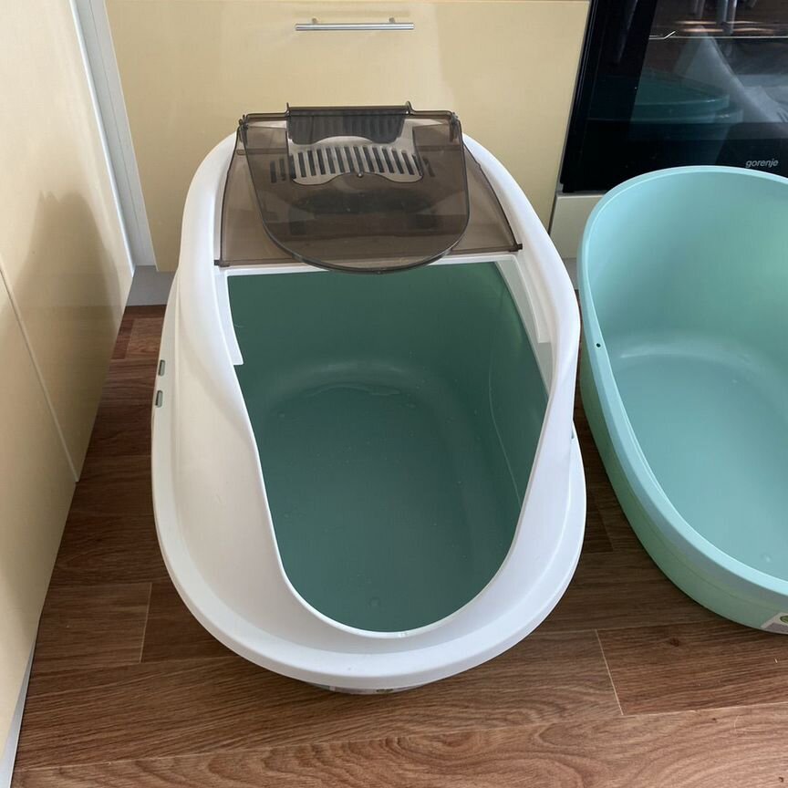 Закрытый лоток для кошек закрытый большой