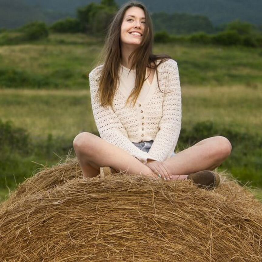 Сено и солома в тюках