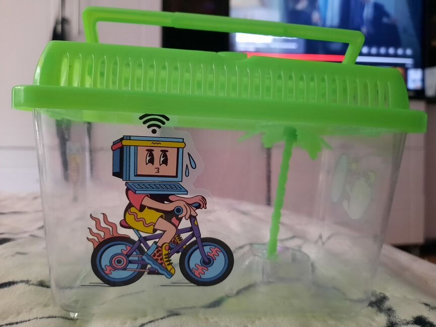 Переноска для черепах, рыбок