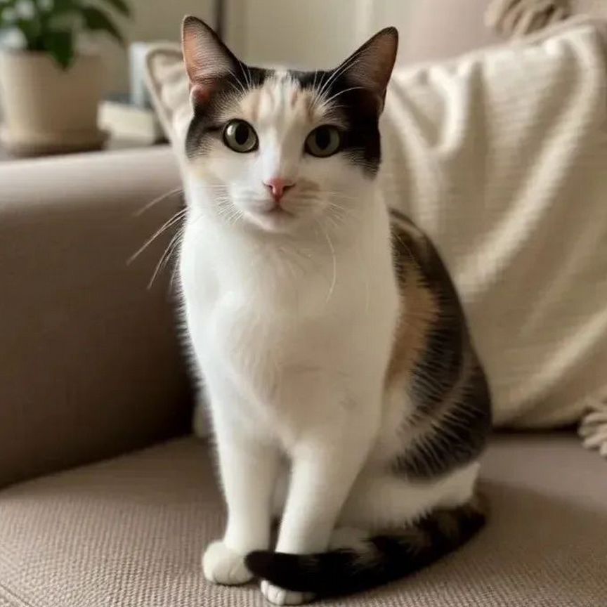 Взрослая, кошка в добрые руки