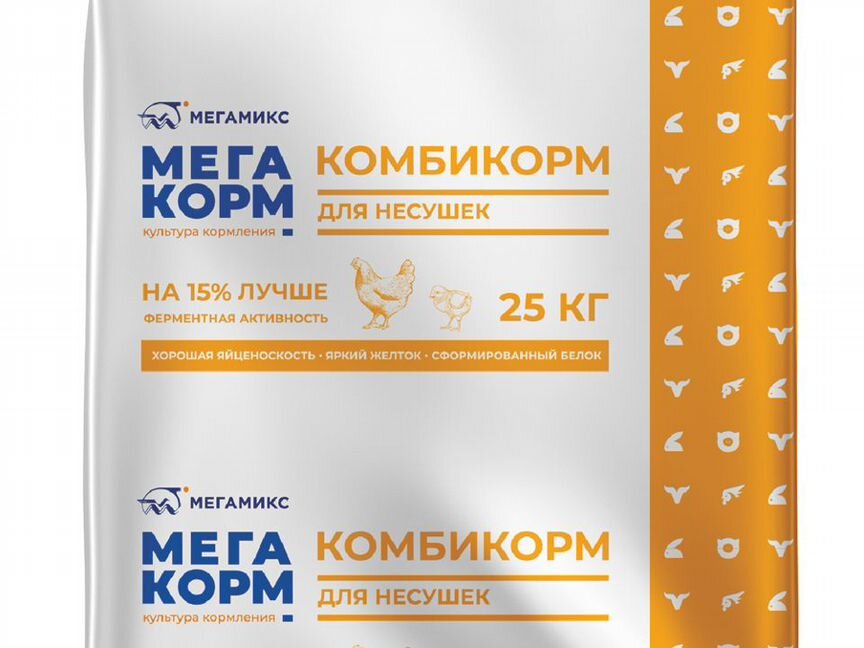 Комбикорм Мегакорм для кур-несушек