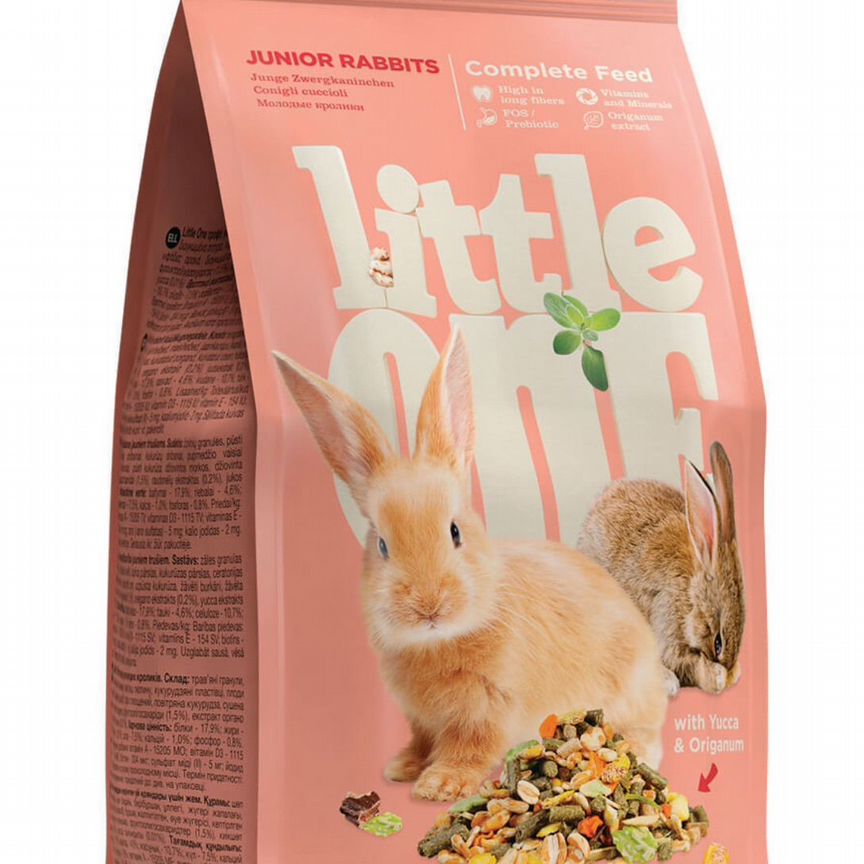 Корм для молодых кроликов Little One