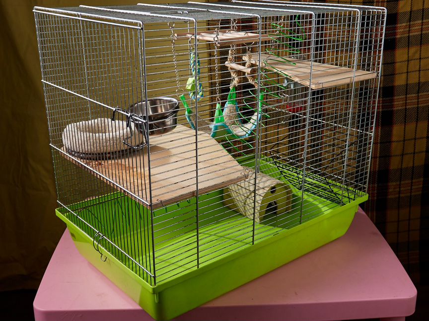 Клетка для шиншилл дегу крыс грызунов