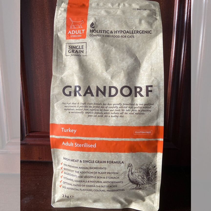 Корм для кошек Grandorf