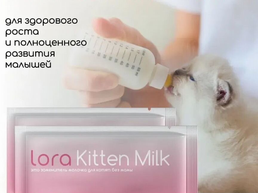 Заменитель молока для котят Lora