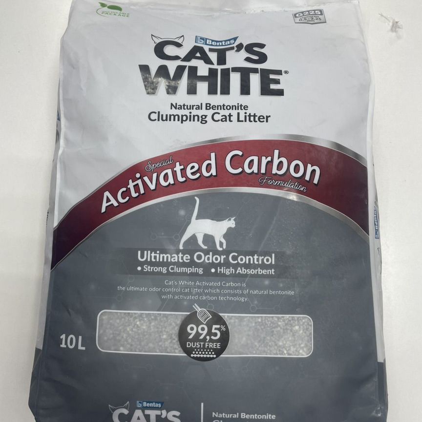 Наполнитель для кошачьего туалета комкующийся