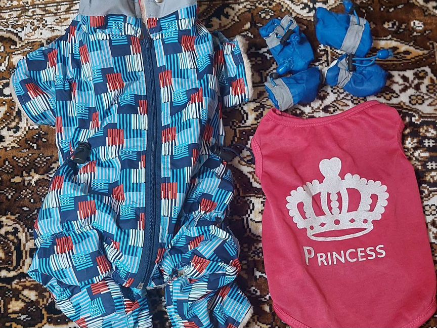 Зимний комбинезон для собаки