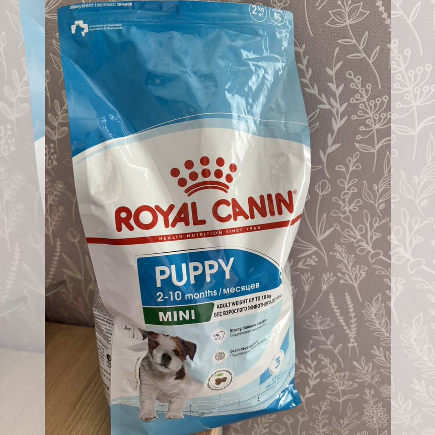 Корм для собак royal canin mini puppy