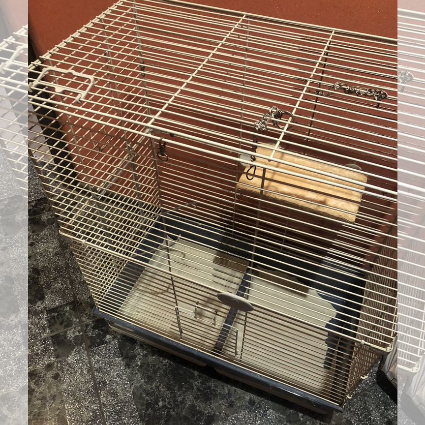 Клетка для грызунов или попугаев большая