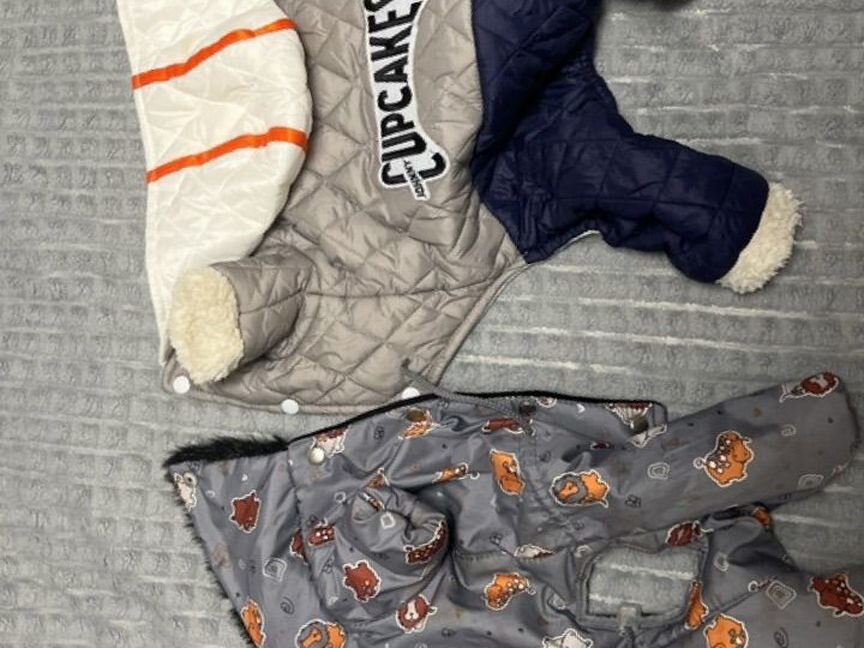 Зимний костюм для собак S, мальчик