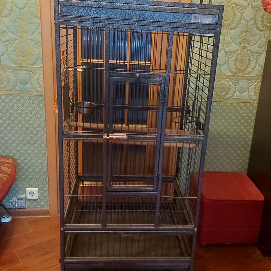 Клетка вольер для крупного попугая