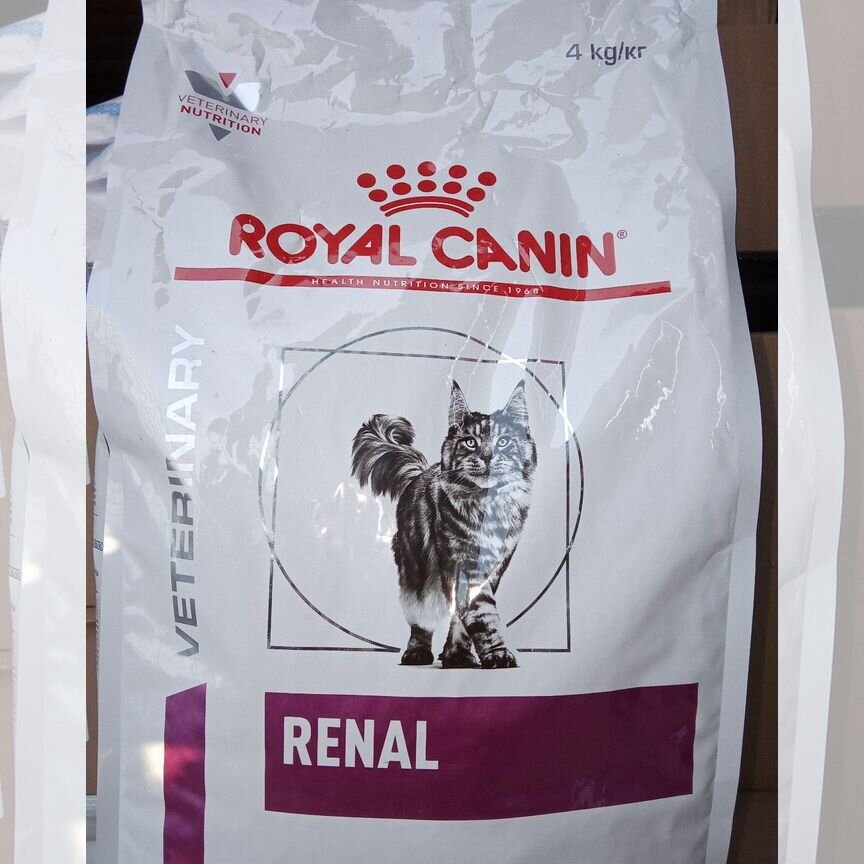 Royal Canin Renal 4кг лечебный корм для кошек