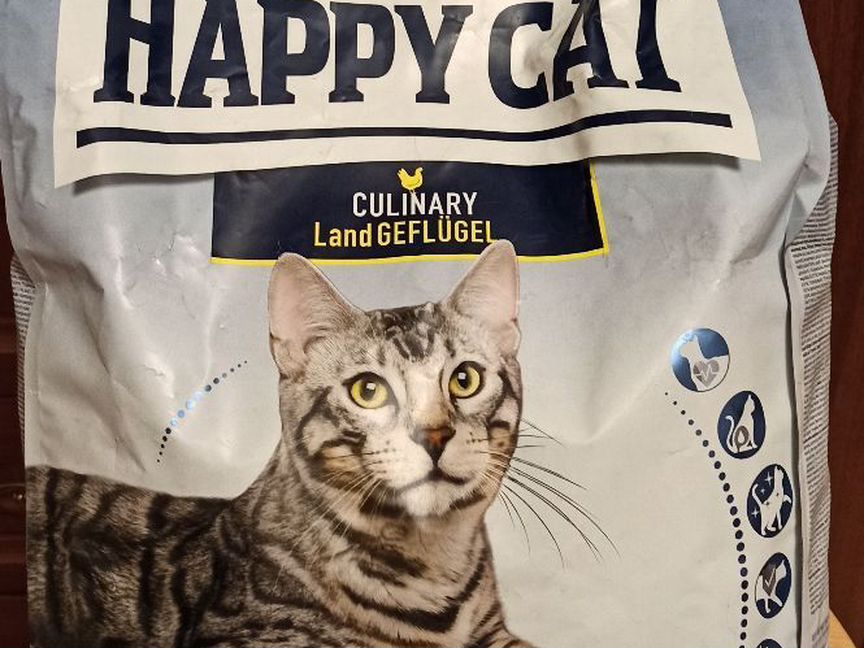 Happy cat Сухой корм для стерилизованных кошек