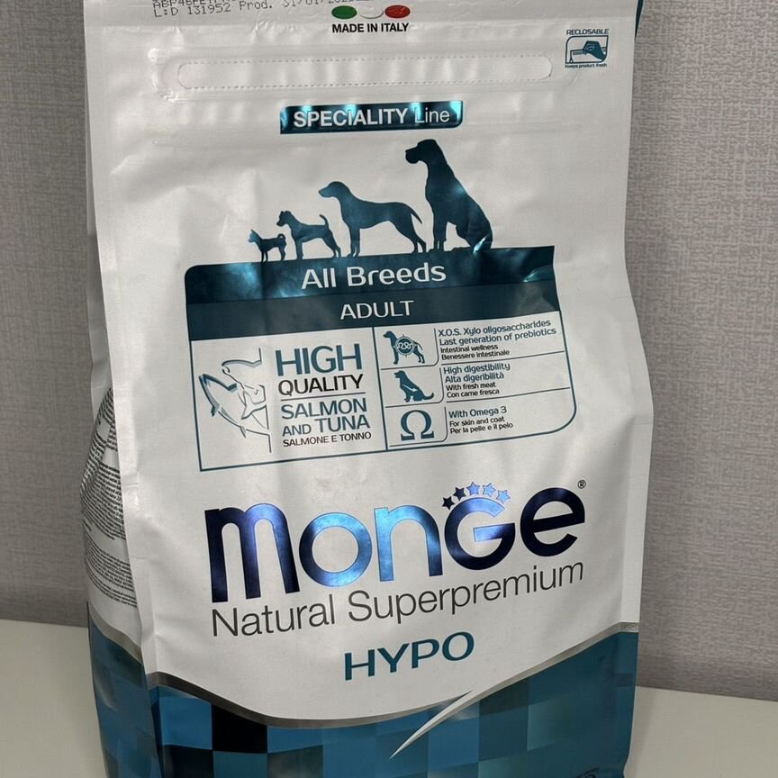 Корм для собак monge