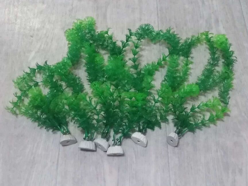 Искусственные растения, губка, обогреватель