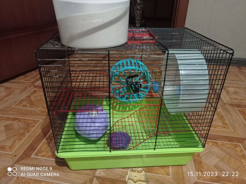 Клетка для сирийского хомяка