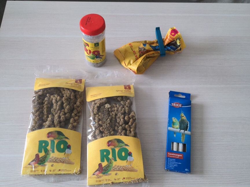 Сенегальское просо и пр. для средних попугаев