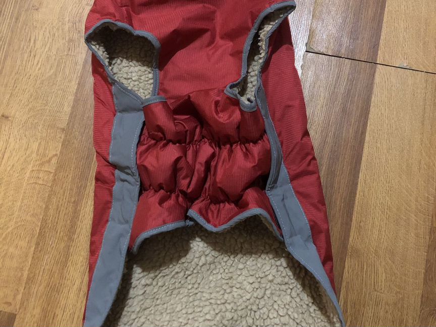 Теплый жилет куртка для собаки средней